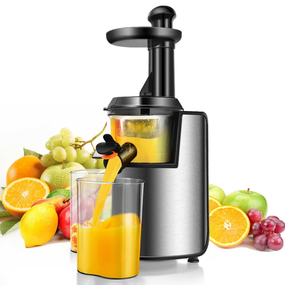 GVN Slow Masticating Juicer Cold Press Juicer Extractor - Walmart.com