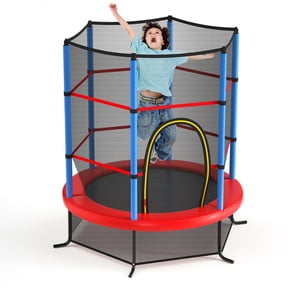 Costway 55" Kids Trampoline Bouncing Jumping Mat Recreational ...