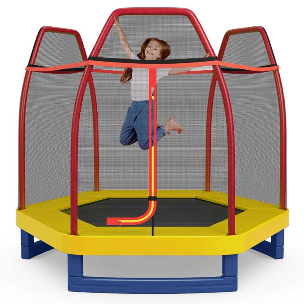 GVN Trampoline, Outdoor Recreational Trampolines,7 Feet Kids ...