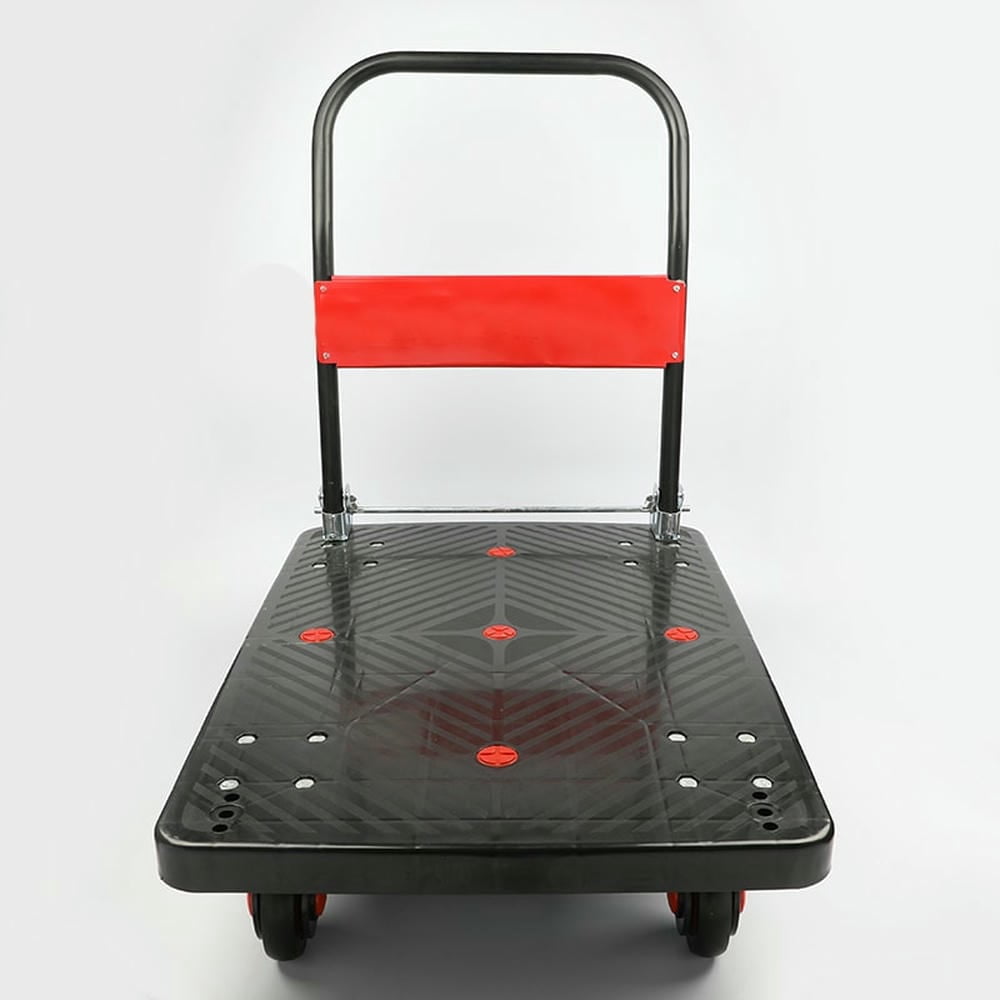 GVN Ultra-Silent Trolley With 360-Degree Rotating Wheels, Foldable ...