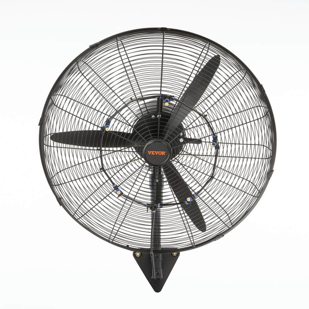 GVN Ventilation Wall Fan, Wall Mount Fan, Wall-Mount Misting Fan, 24 ...