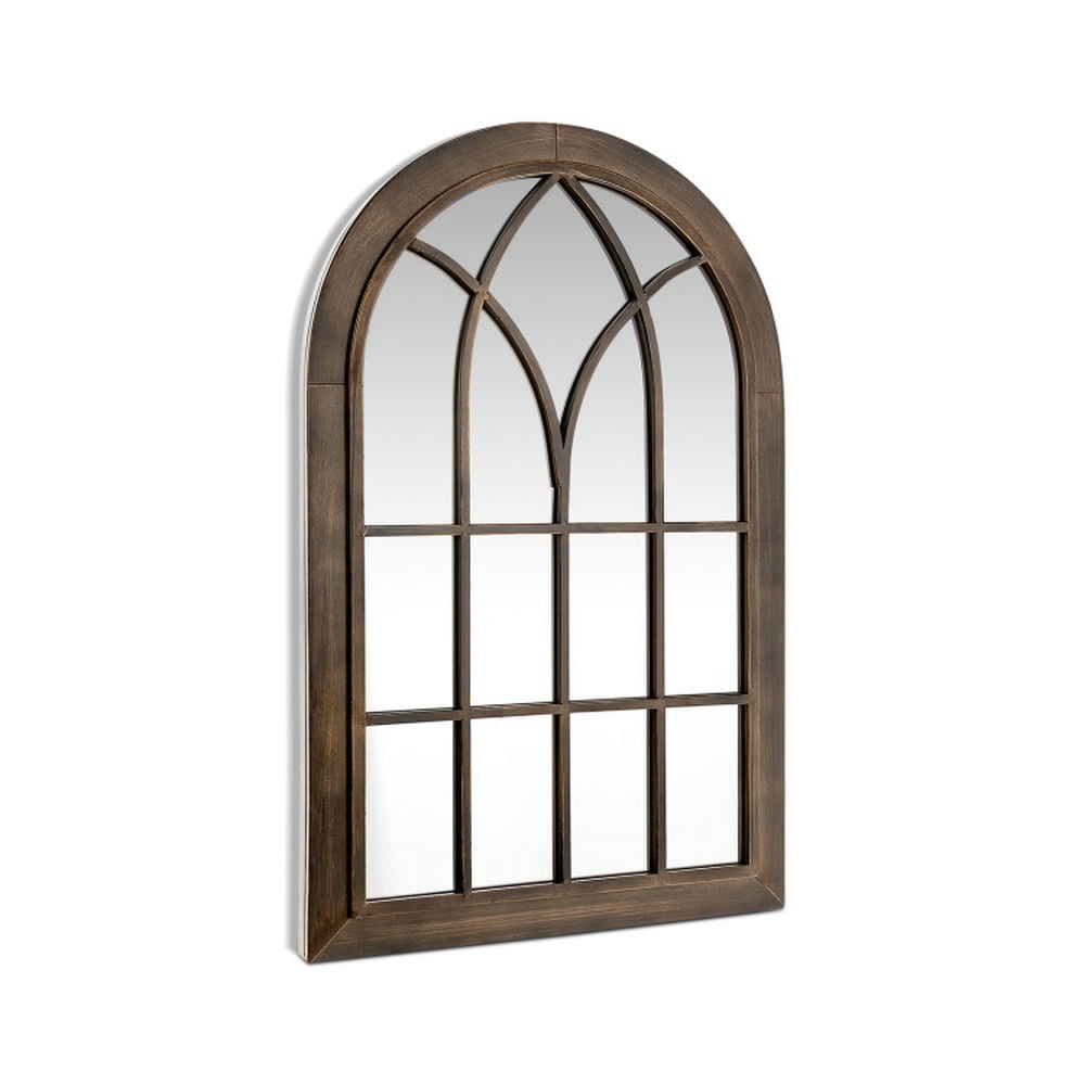 GVN Wall Mirrors,3-Layered Arched Mounted Mirror for Vanity Bedroom ...
