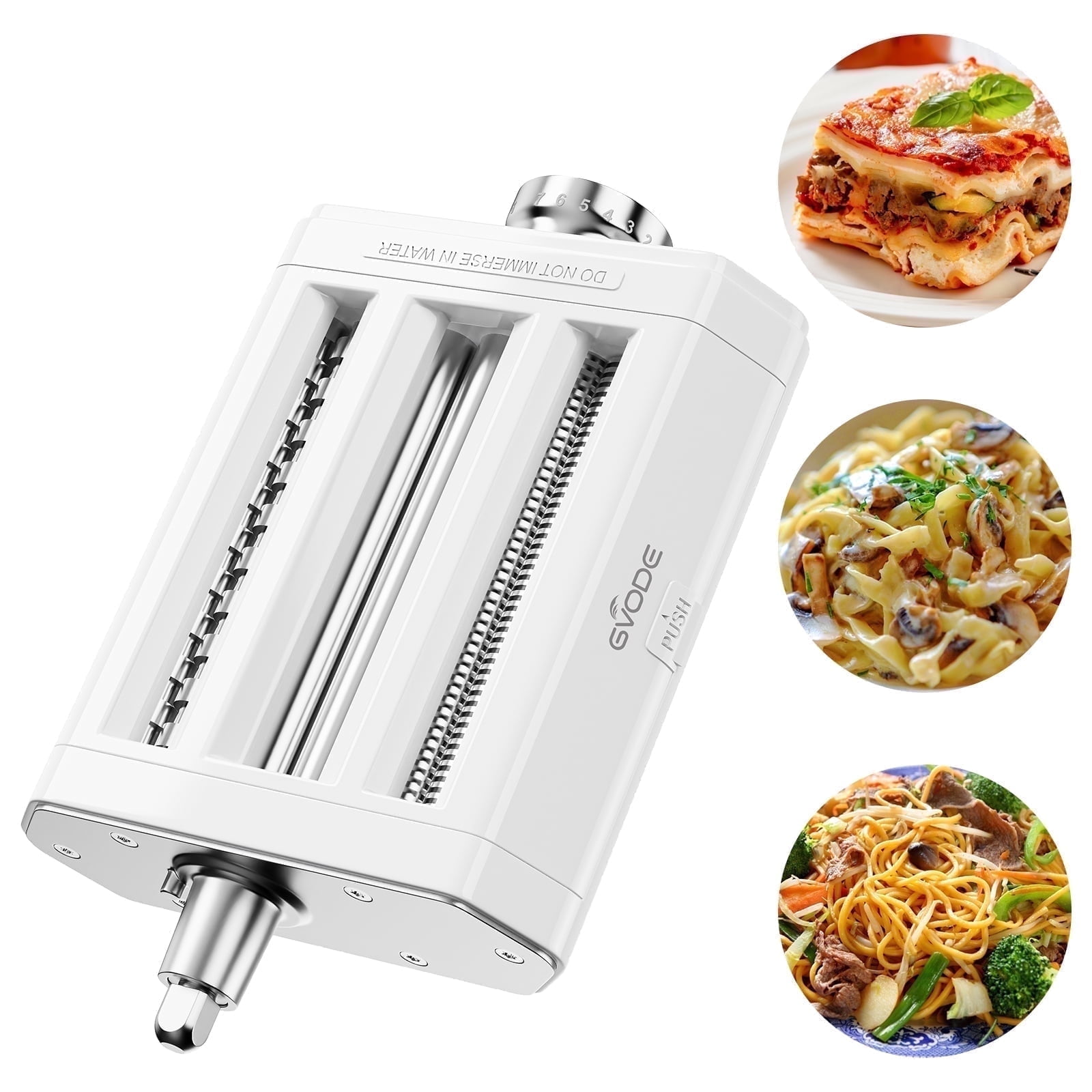 GVODE 3-in-1 Pasta Attachment for KitchenAid Stand Mixer – Includes ...