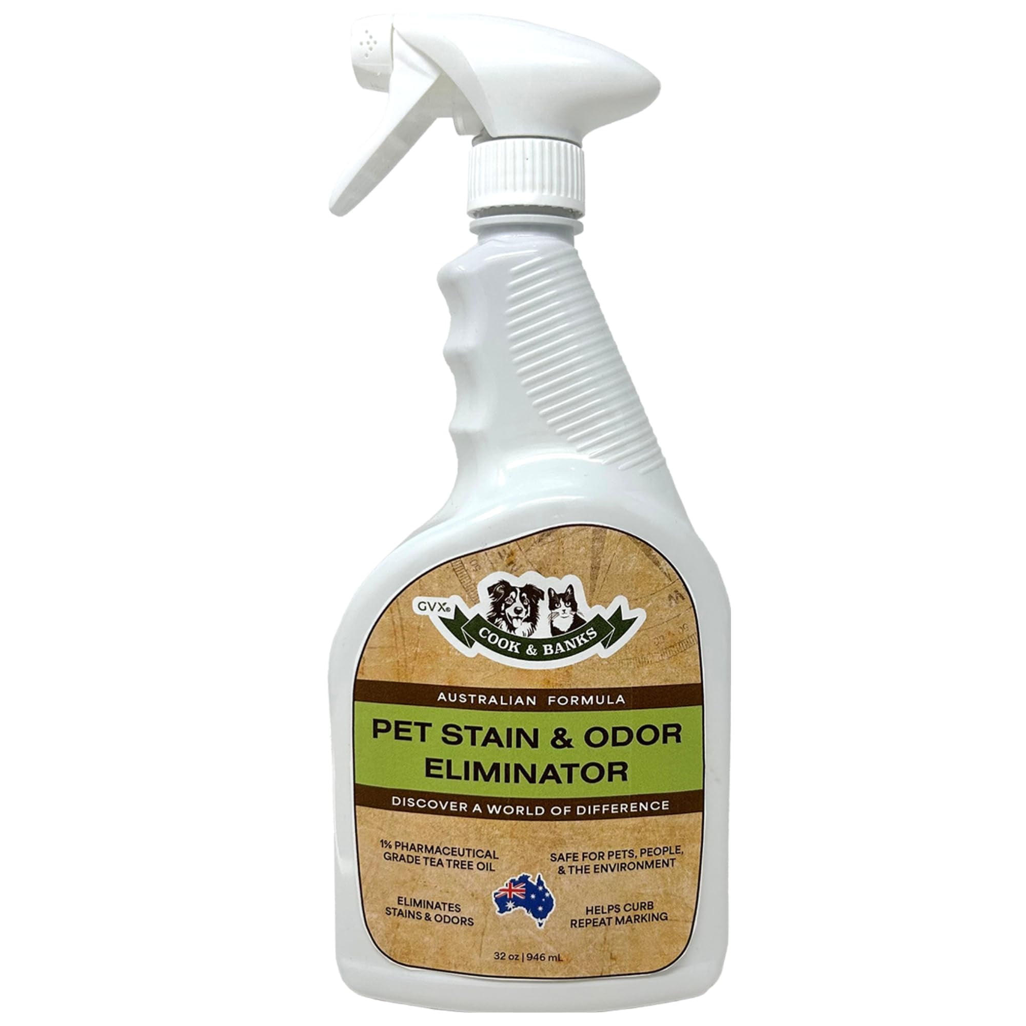 GVX Cook & Banks TSF6 Pet Eliminator - Dog Urine Eliminator & Cat Spray ...