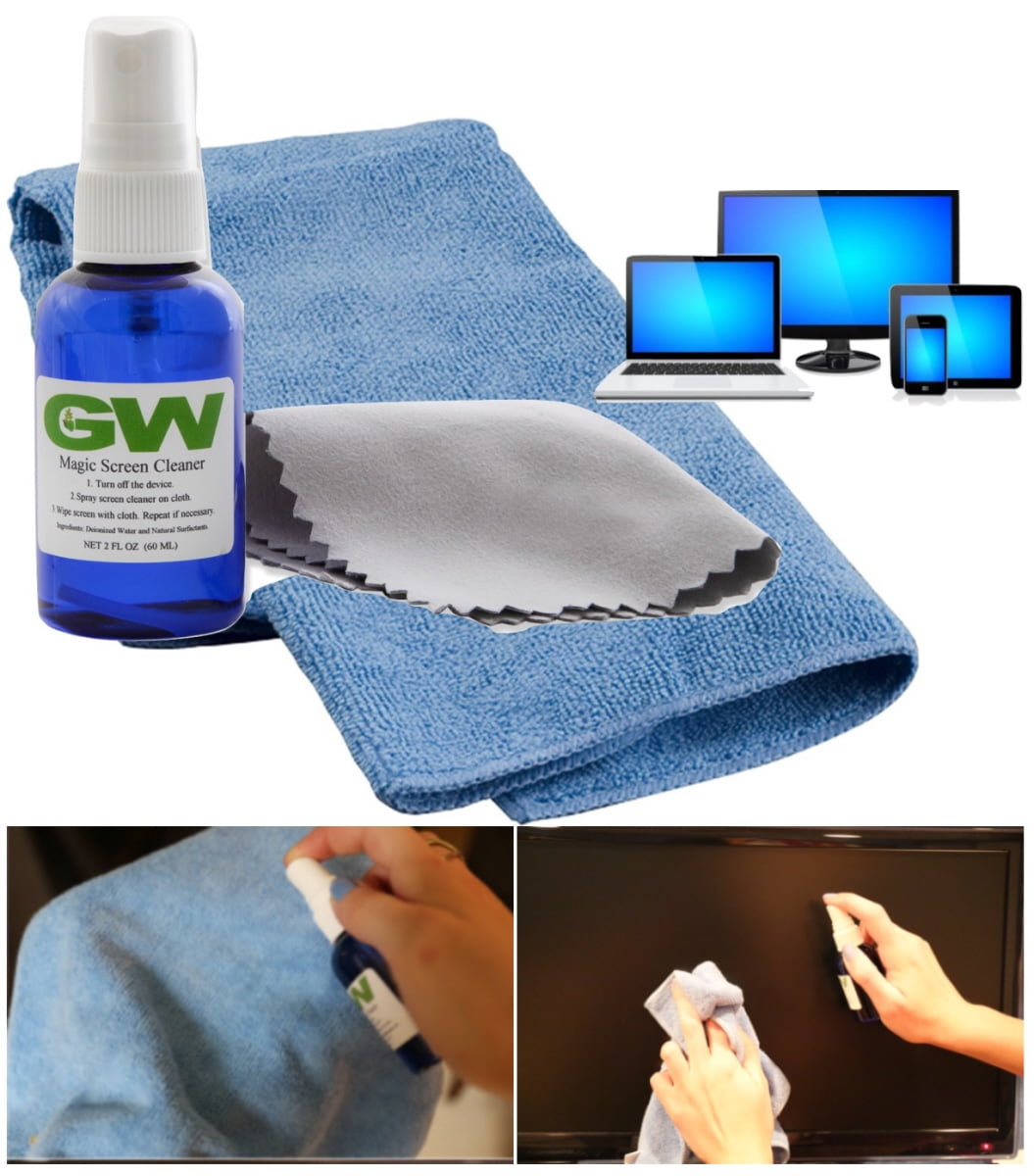 GW Magic Screen Cleaner Kit - Better For All Touch Screens, Car and ...