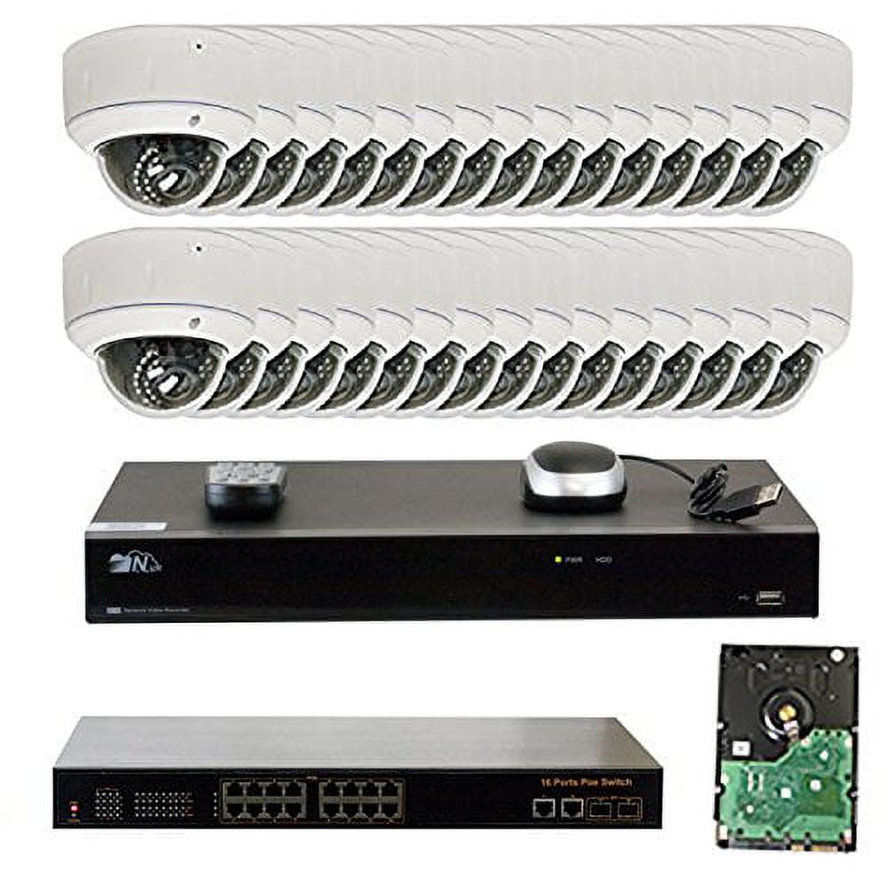 GW Security 32CH 1920P NVR Network IP Security Camera System - 32 x HD ...