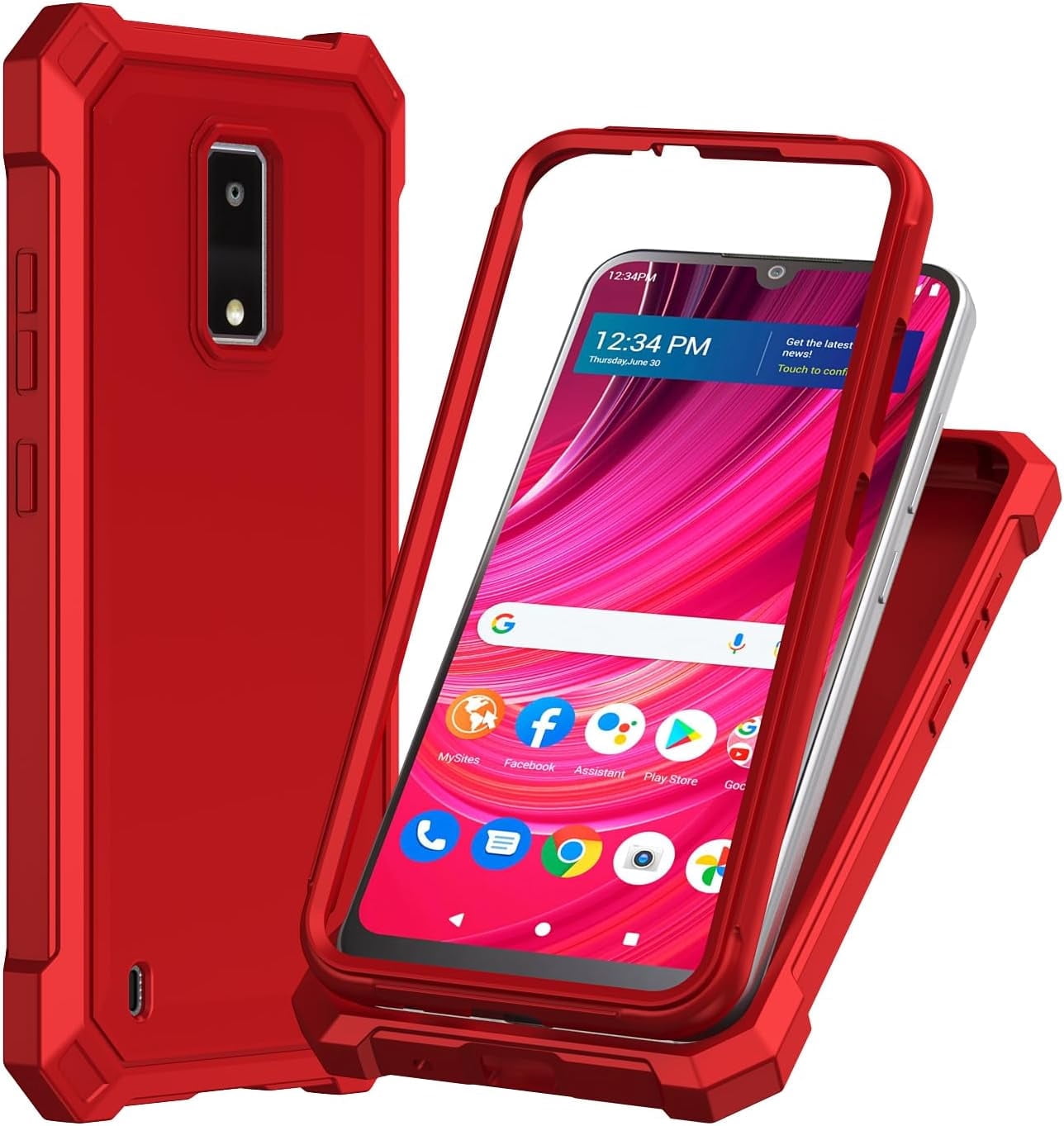 GW USA Military Grade BLU View 4 Smartphone Case with Screen Protector ...