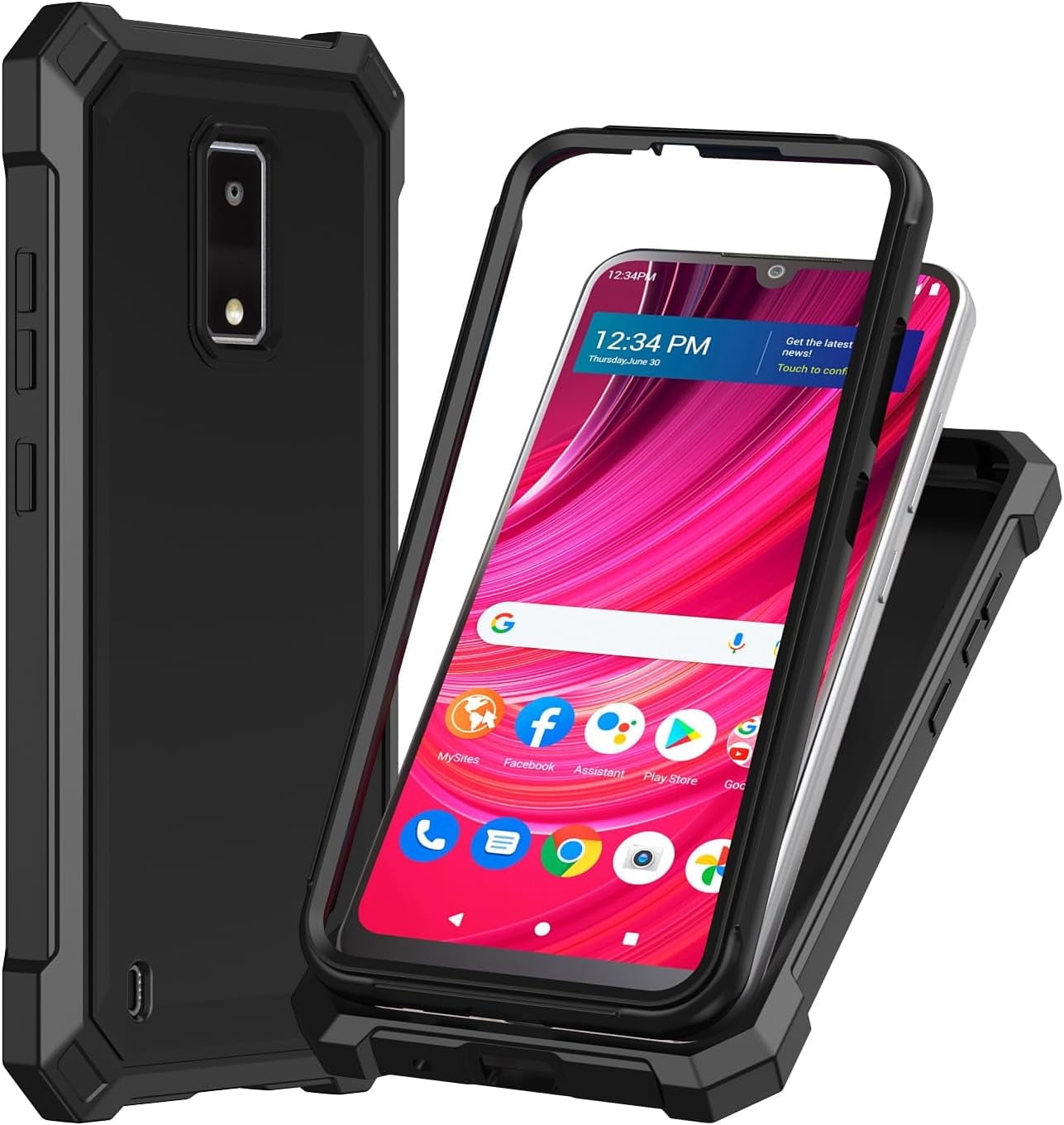 GW USA Smartphone Case for BLU View 4, Full Body Protection, TPU Bumper ...