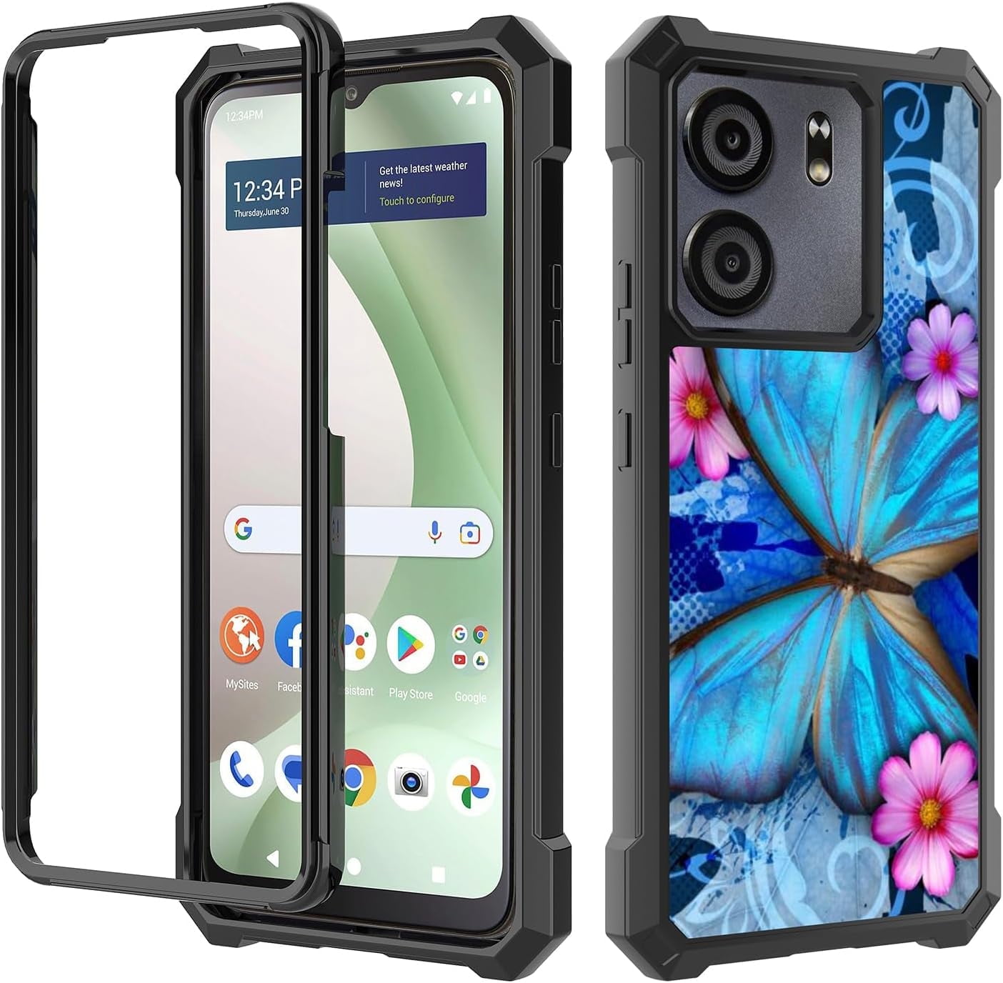 GW USA for BLU View 5 5G B160V Case with Screen Protector,BLU View 5 ...