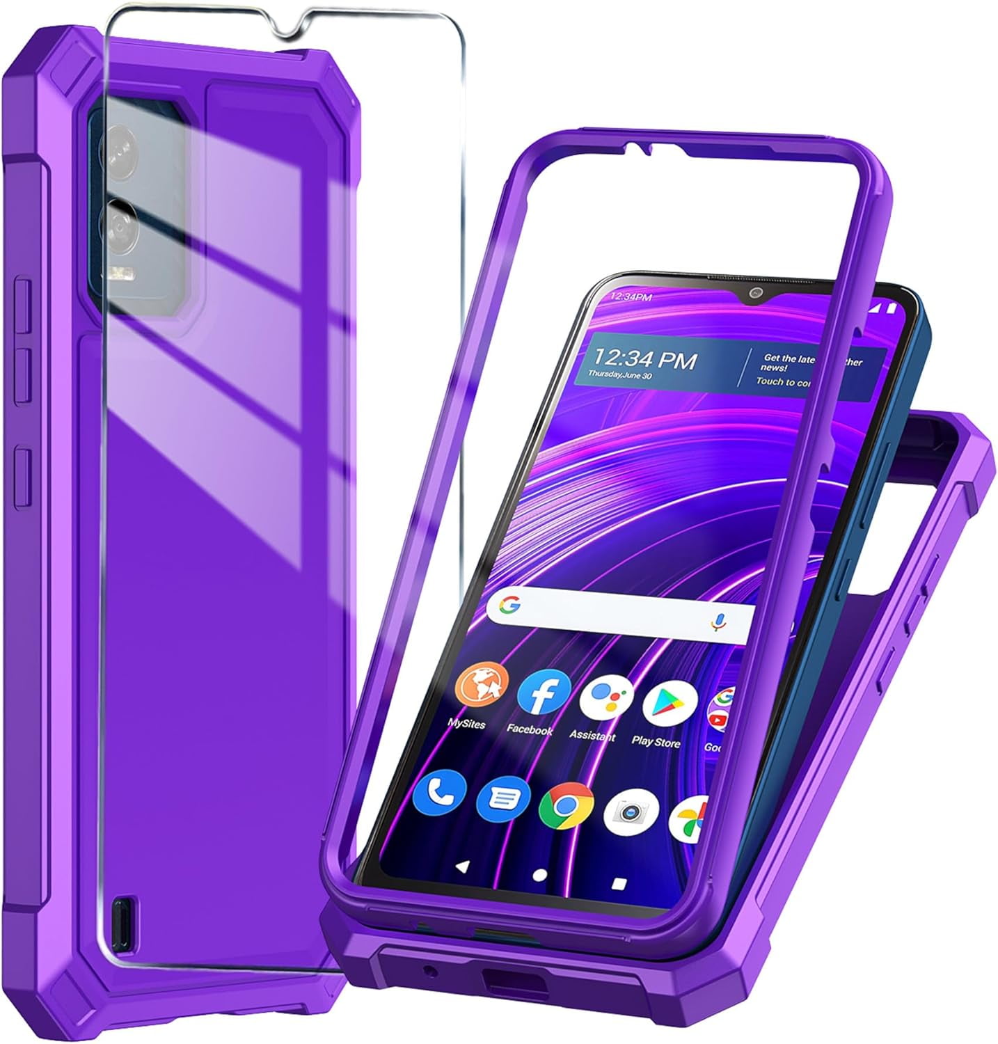 GW USA for TCL 40 XE 5G Verizon/TCL 40 X 5G T609M Case with Screen ...