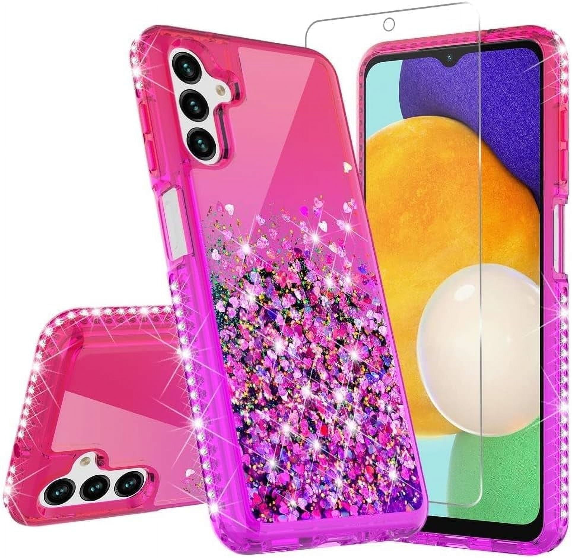 GW USA for Samsung Galaxy A15 5G Liquid Glitter Phone Case Cover with ...