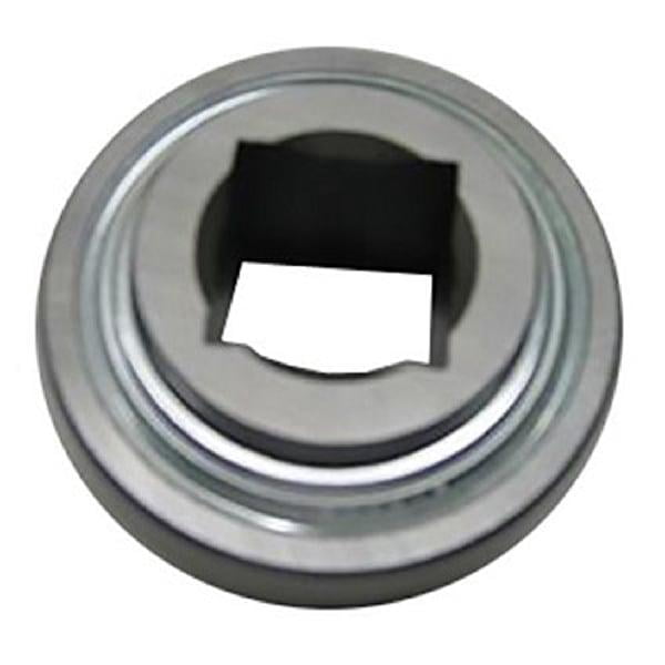 GW211PPB3 Two Triple Lip Seals Square Bore 1-1/2" inch Bore Bearing ...