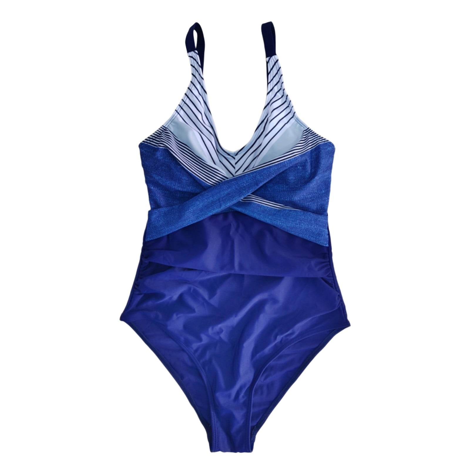 GWAABD Bathing Suits for Women One Piece Twist Front Monokini Tummy ...