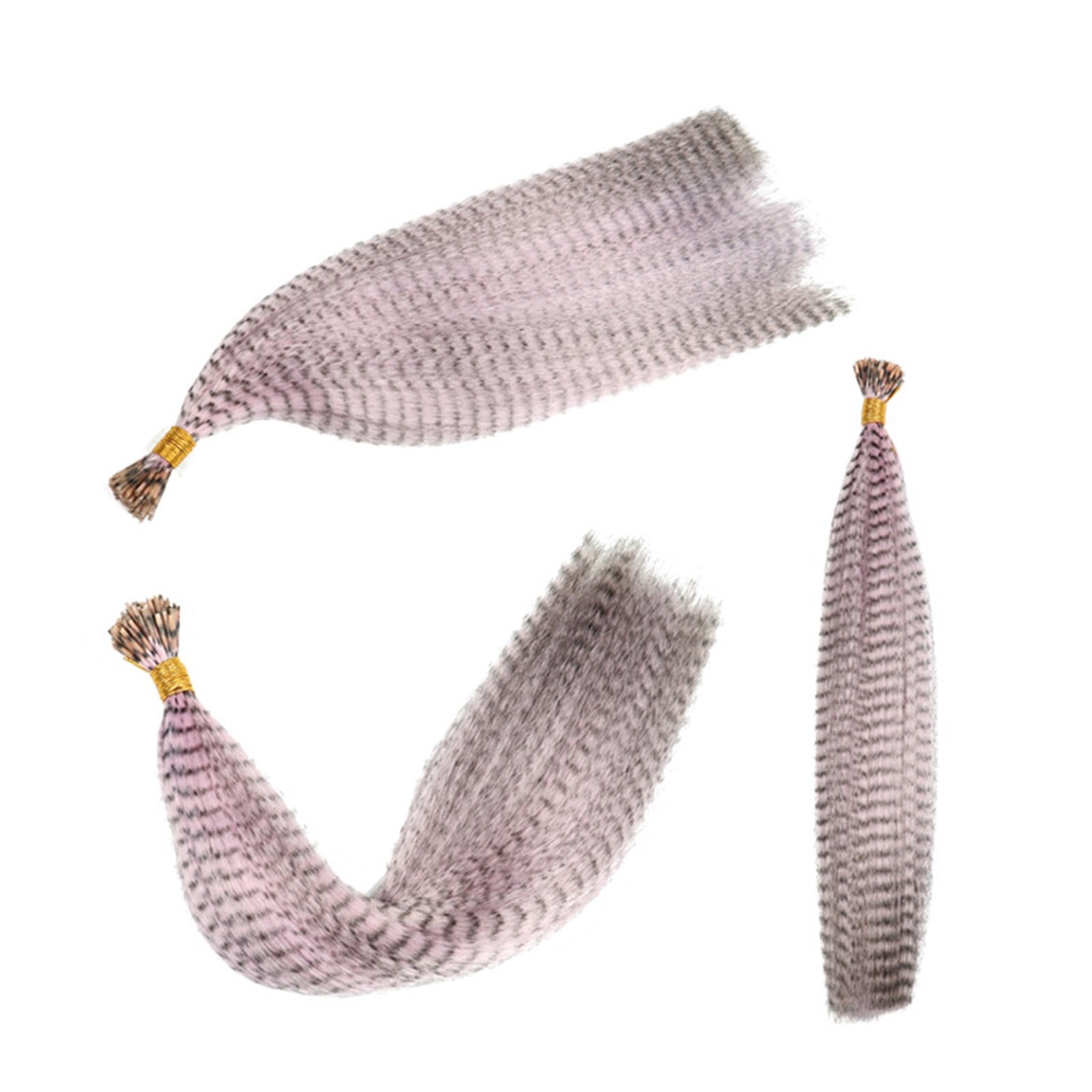 GWAABD Beauty Grace Hair 100 Pcs 1 Pack of Colored Feather Hair ...