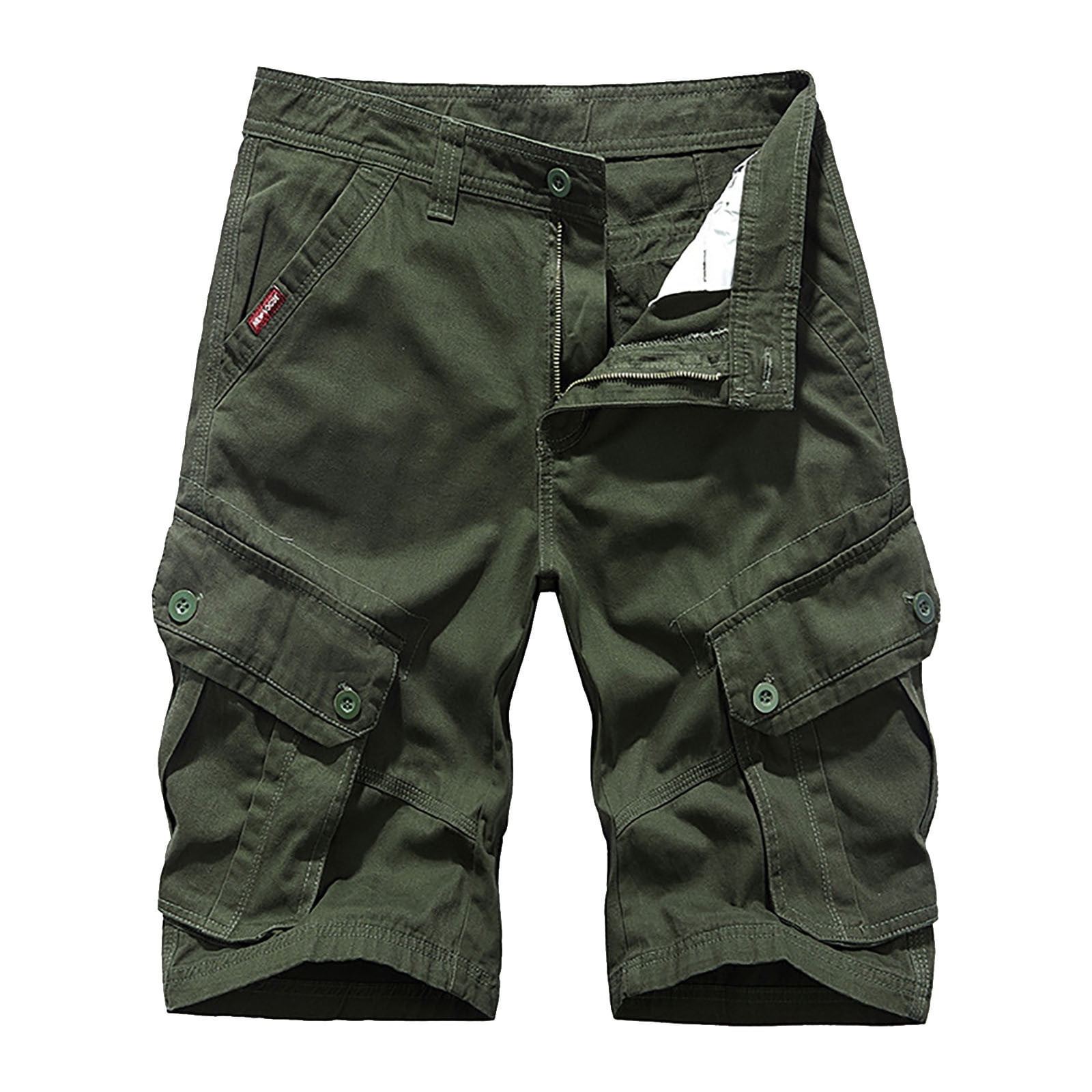 GWAABD Construction Pants Mens Outdoor Casual Elastic Waist Relaxed Fit ...