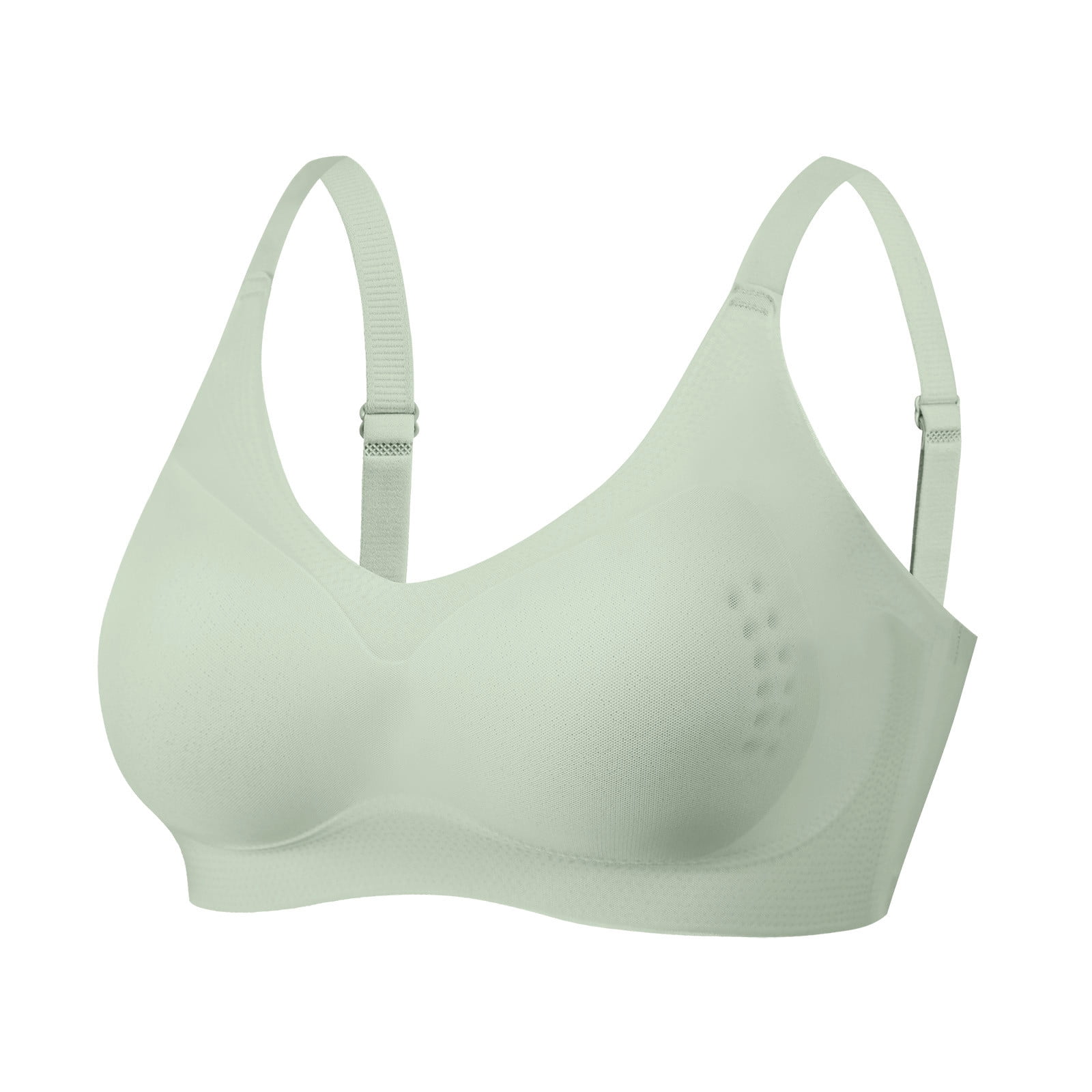 GWAABD Full Coverage Bras for Women Comfort Bra Everyday Bra V Neck ...
