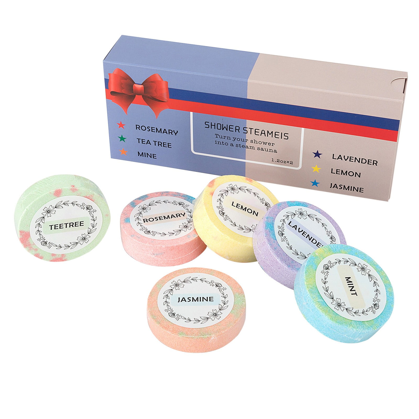 Gwaabd Personal Care Item Beauty Shower Steamers For Stress Relief