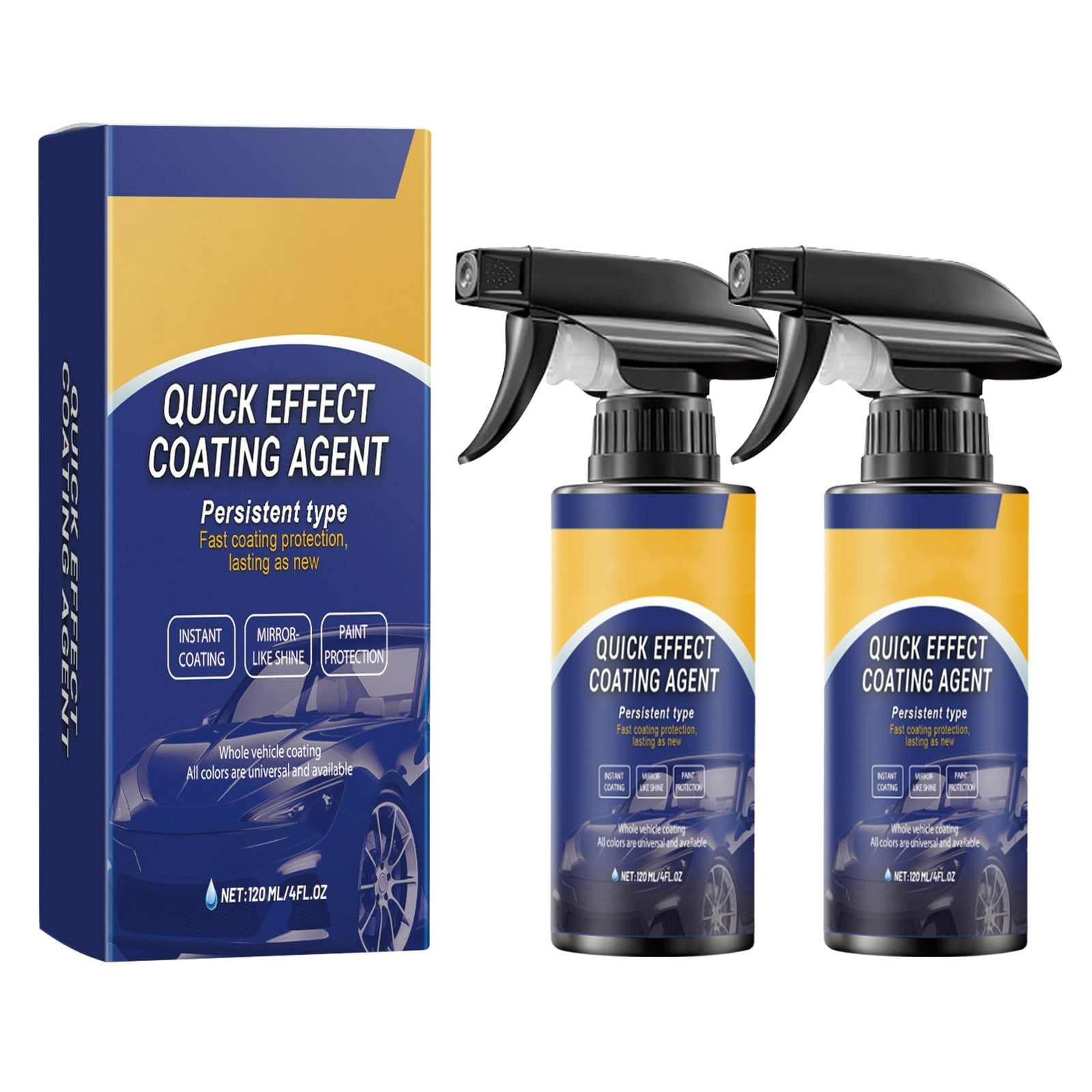 GWAAMB Car Coating Spray,Quick Effect Spray Coating Agent,Multi ...