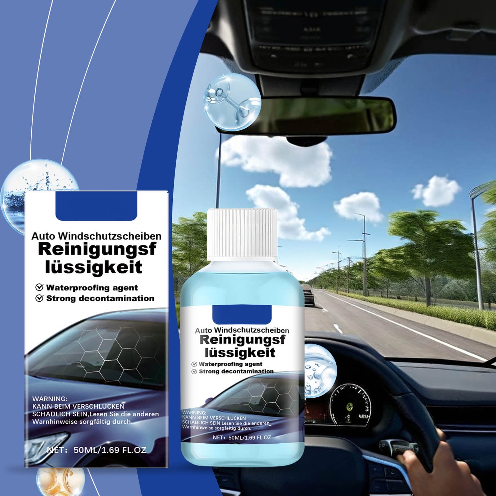 GWAAMB Car Crystal Plating Spray 3 In 1 High Protection Coating Spray ...