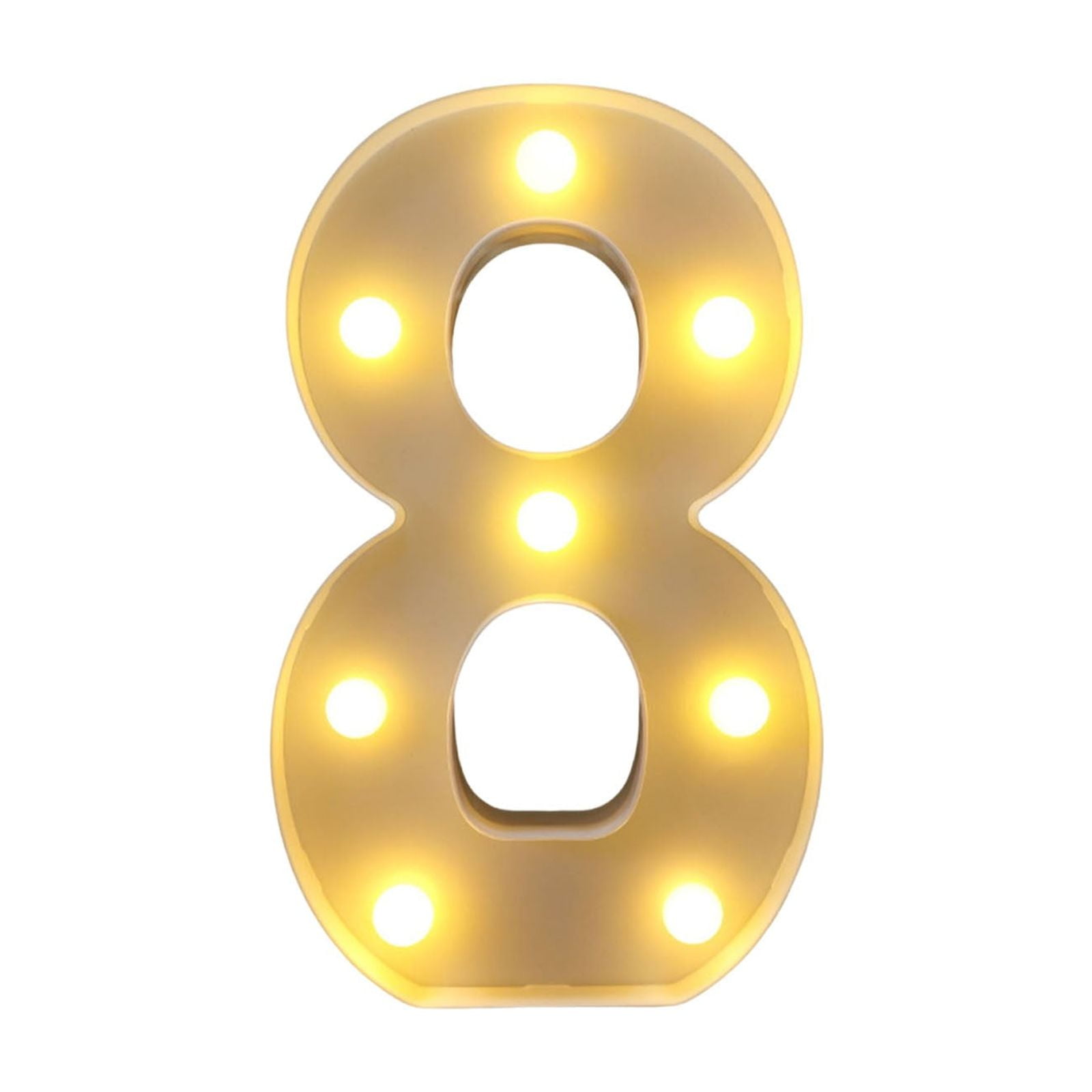 GWAAMB Marquee Light Up Numbers, Light Up Numbers for Baby Shower ...