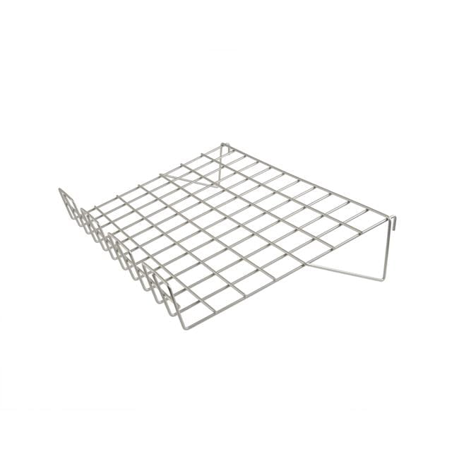 GWEC-SL22 14 x 22.5 in. L Sloping Shelf with 3 in. Lip Chrome - Epoxy ...