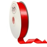 Navy Blue Single Face Satin Ribbon, 7/8" x 100 Yards by Gwen Studios ...