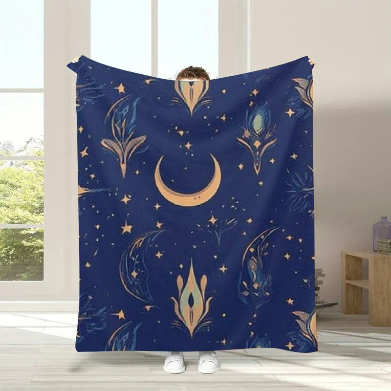GWJING Indian Architecture Patterns with Historical Elements Flannel ...