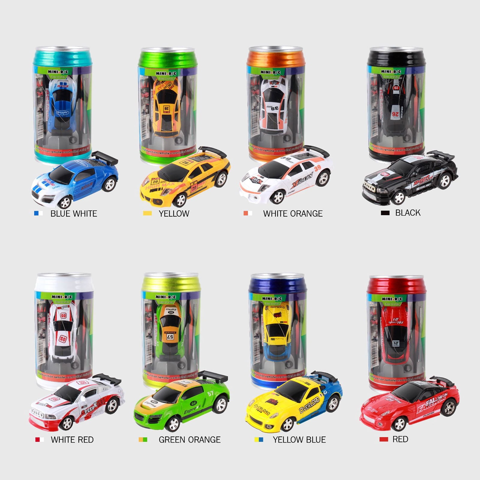 GWONG Creative Coke Can Mini Electric Remote Control Racing Car with ...