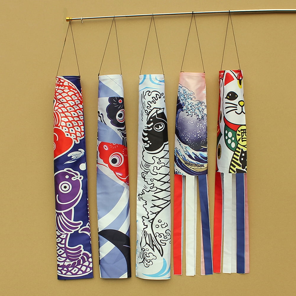 GWONG Japanese Nobori Koinobori Carp Streamer Windsock Fish Flag Kite ...