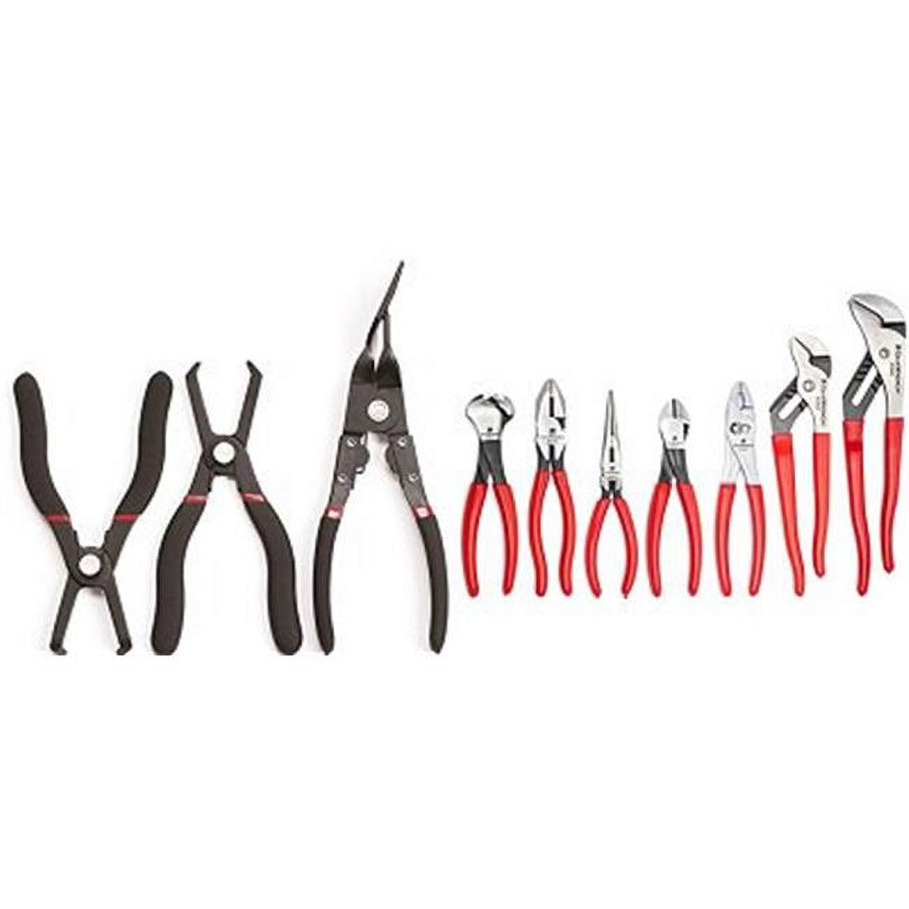 GWR82116-41850 7 Piece Mixed Pliers Set & 3 Piece Body Clip Set ...
