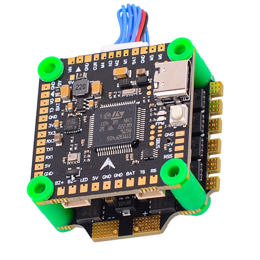 GWRC F405V3 Flight Tower Flight Controller With 60A ESC 4 in 1 Stack ...