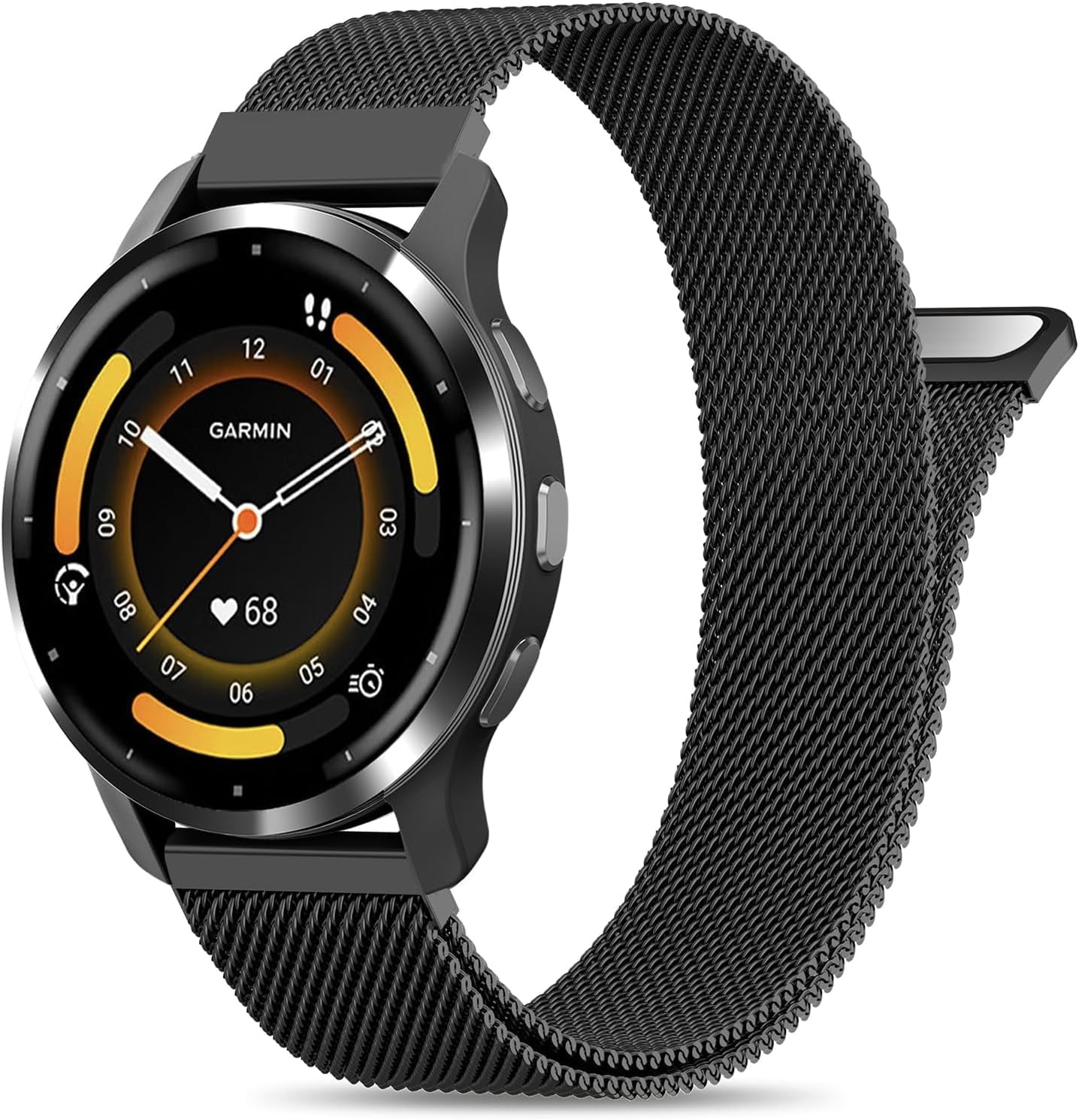 GWYYCG-22mm Metal Magnetic Compatible with Garmin Venu 3 Watch Band ...