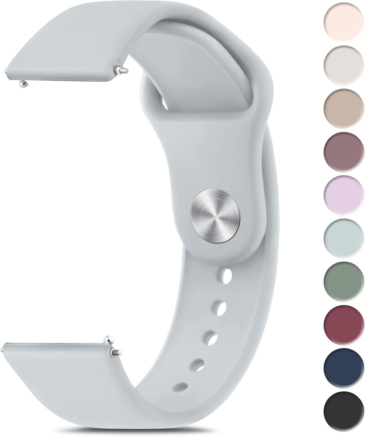 GWYYCG-22mm Watch Bands Quick Release Replacement Wristband, Soft ...