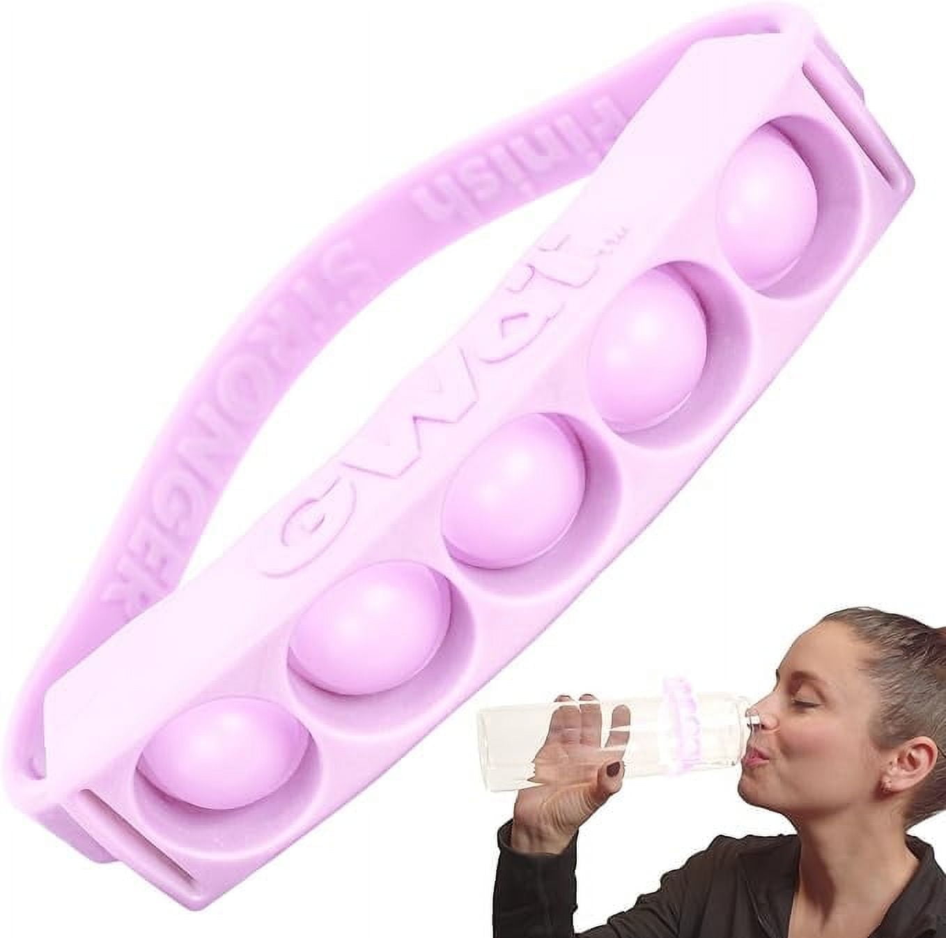 GWaT Water Tracker Band for Bottles – Hibiscus Pink – Hydration ...