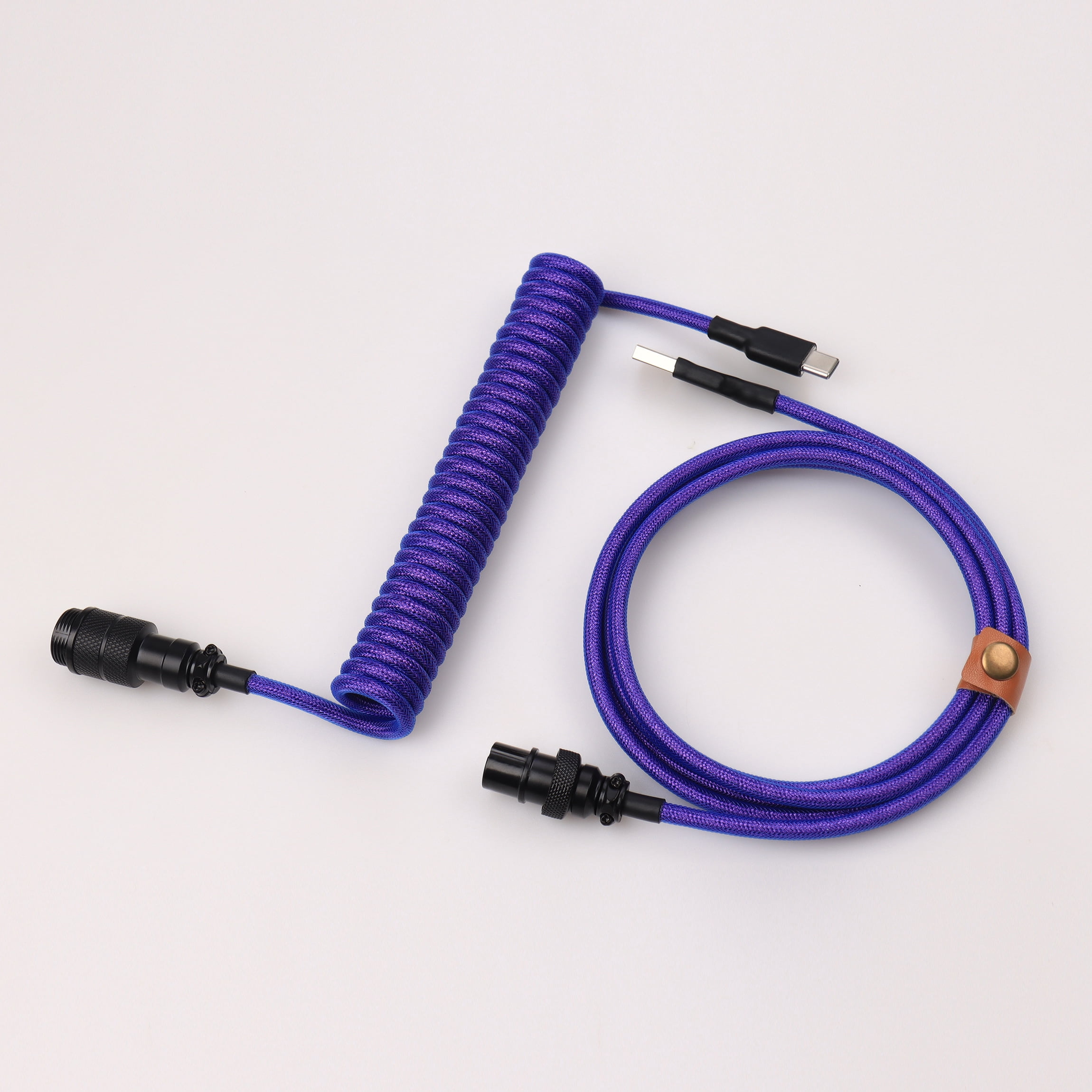 GX16 aviator Mechanical Keyboard Cable With aviator Connector Paracord ...