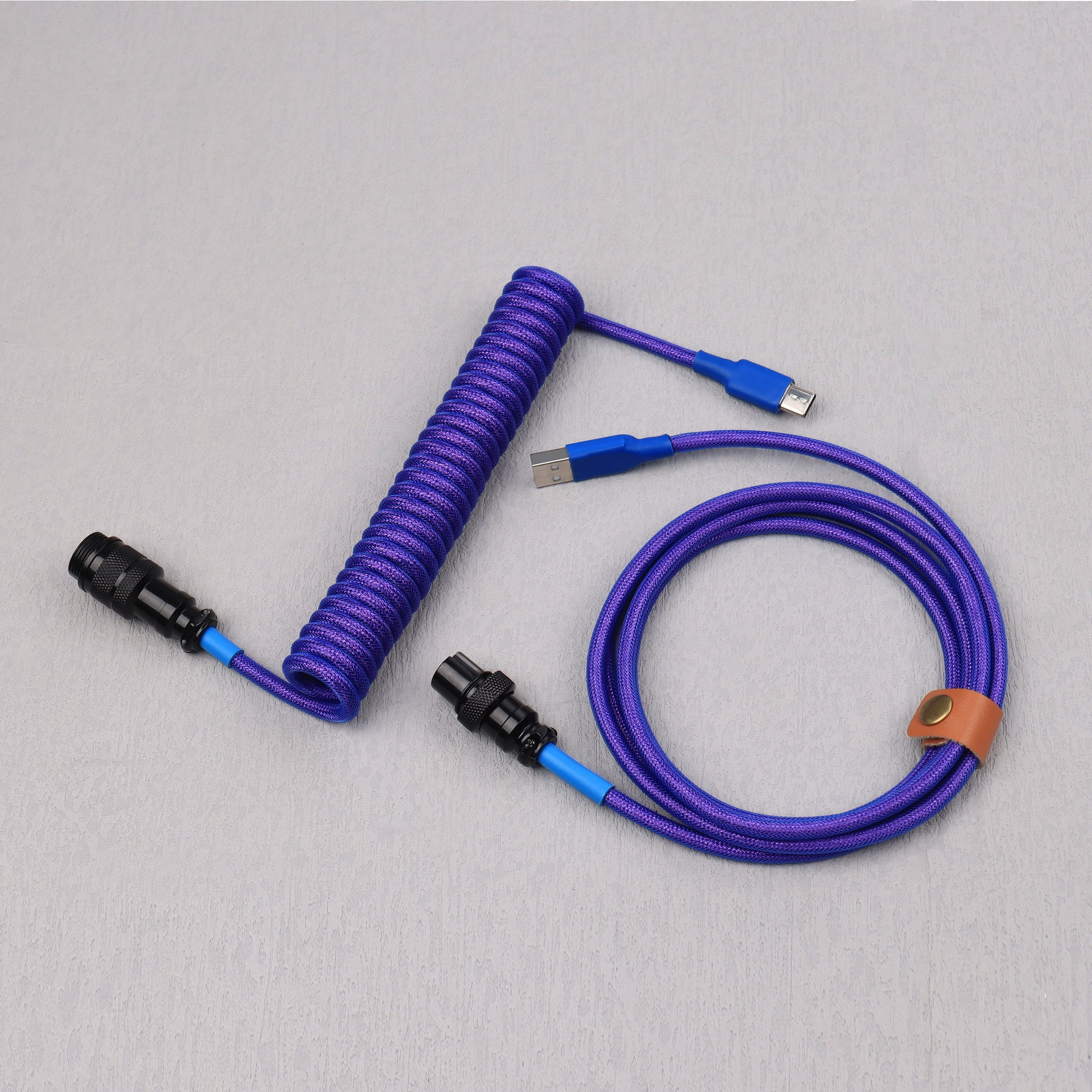 GX16 aviator Mechanical Keyboard Cable With aviator Connector Paracord ...