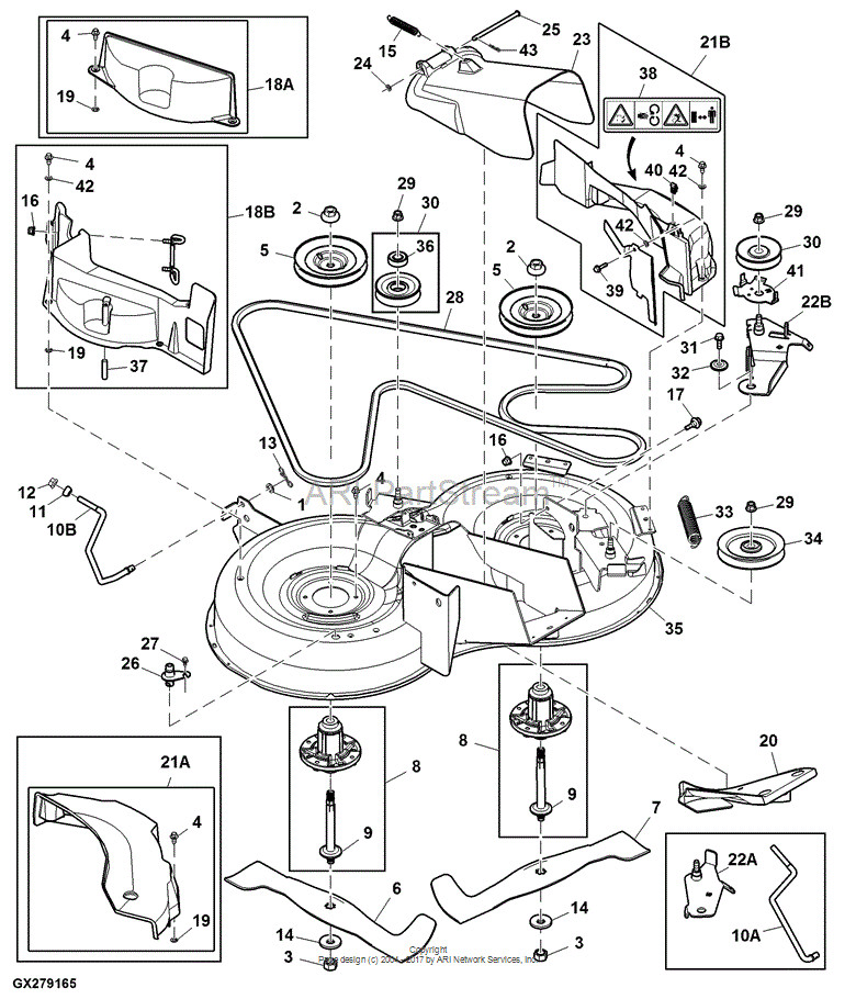 GX23098 ARM fits JOHN DEERE (New OEM) - Walmart.com