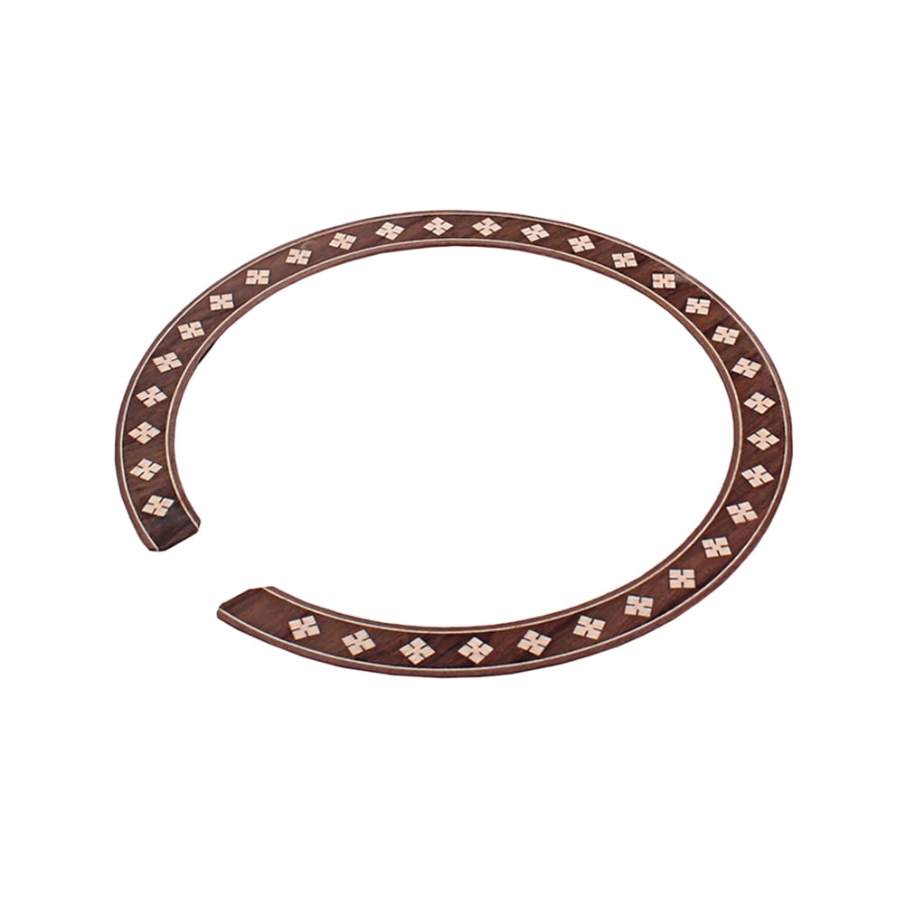 CRAFTHROU Inlay Material GXB06 Bamboo Guitar Rosette Curved Strips 1Pcs ...