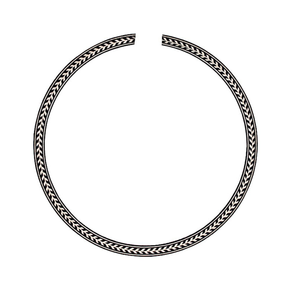 GXB12 Rosewood Guitar Rosette Curved Strips Guitar Sound Hole Inlay ...