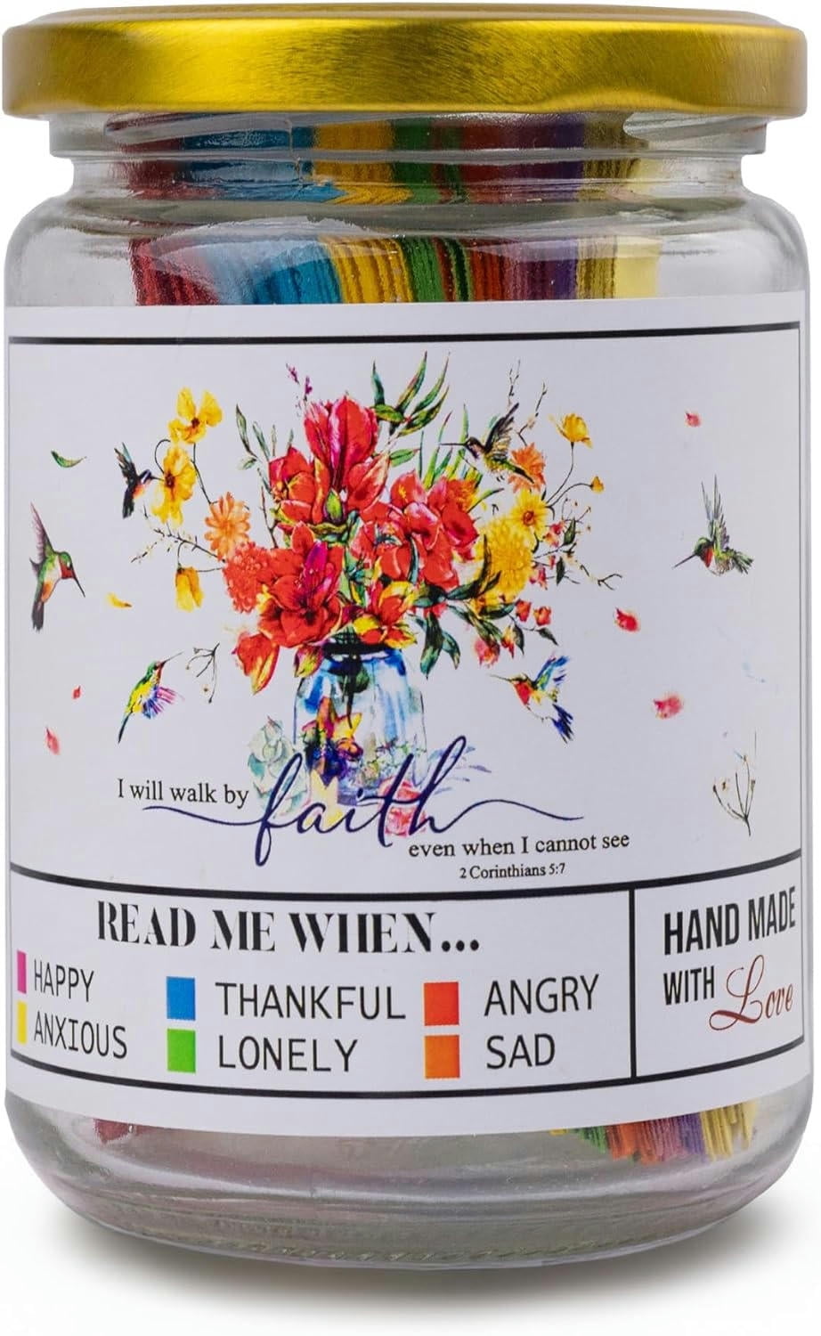 GXCZ Bible Verses in a Jar,Bible Verses for Emotions and Feelings,Bible ...