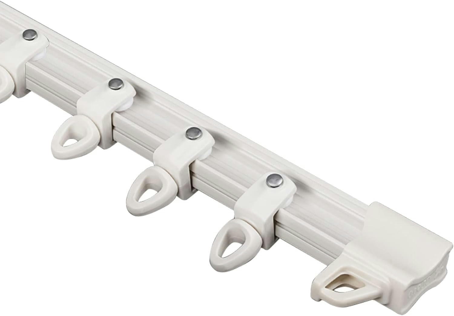 GXCZ Ceiling Curtain Rod Curtain Track White Curtain Guide Rod, Ceiling ...