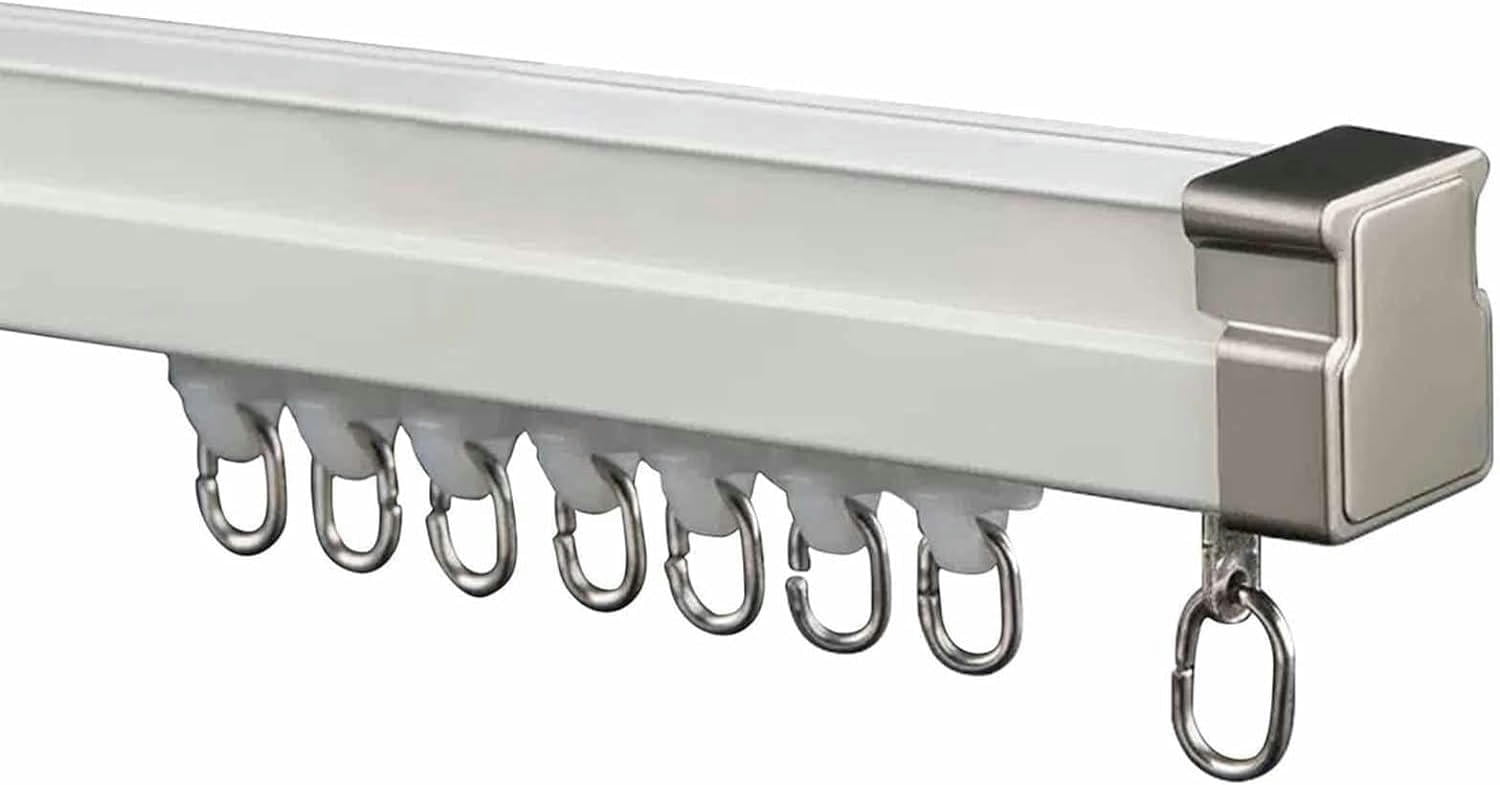 GXCZ Ceiling Or Wall Mounted Curtain Track For Bay Window/bedroom/door ...