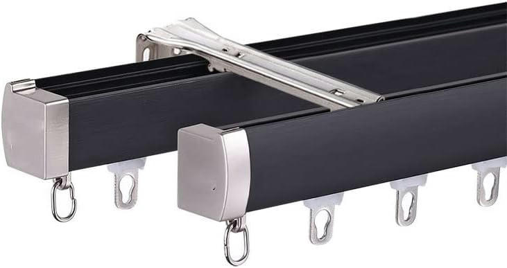GXCZ Curtain Double Rods Ceiling Curtain Tracks System, Aluminium ...