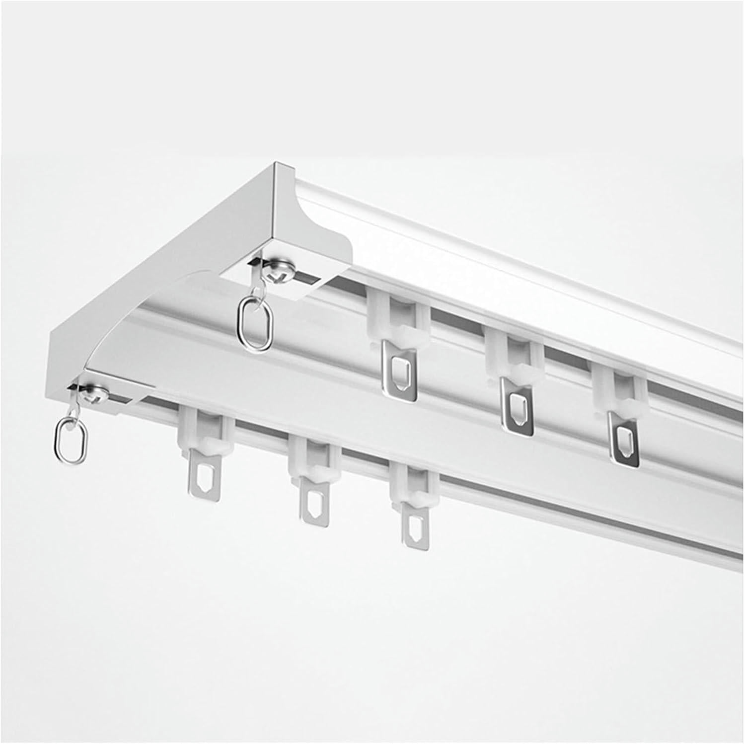 GXCZ Curtain Rods 70-85-100-600cm Curtain Conjoined Double Track ...