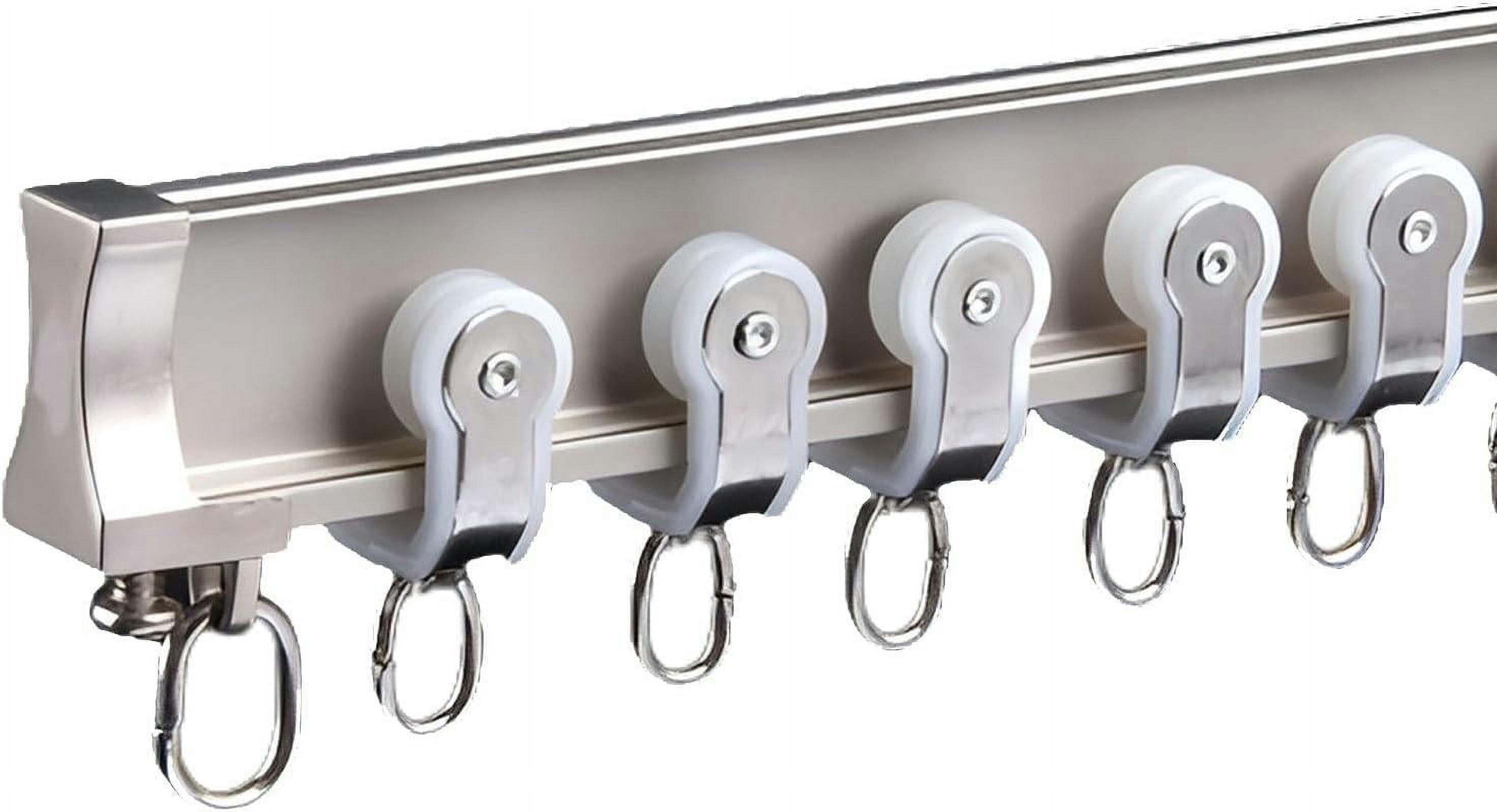 GXCZ Curtain Rods Aluminium Curtain Track Easy To Bend For Curtains ...