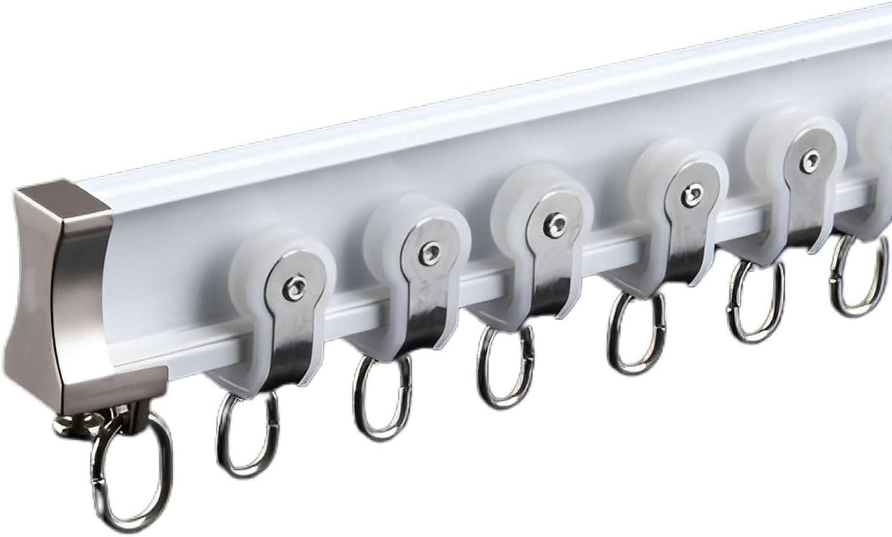 GXCZ Curtain Rods Aluminium Curtain Track Easy To Bend For Curtains ...