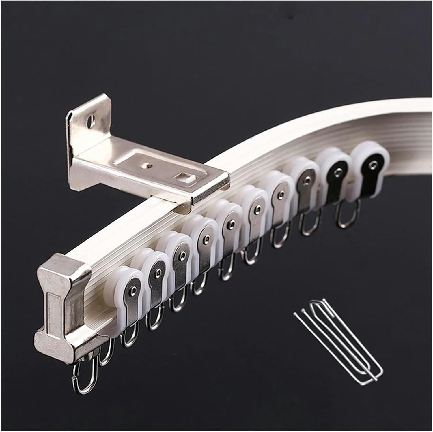 GXCZ Curtain Rods Ceiling Curtain Track, Curtain Track, Wall Mount ...