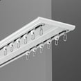 GXCZ Curtain Rods Double Curtain Track Heavy-Duty Curtain Conjoined ...
