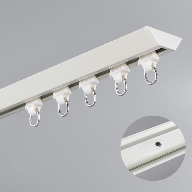 GXCZ Curtain Rods For Windows Ceiling Curtain Track, Heavy-Duty ...