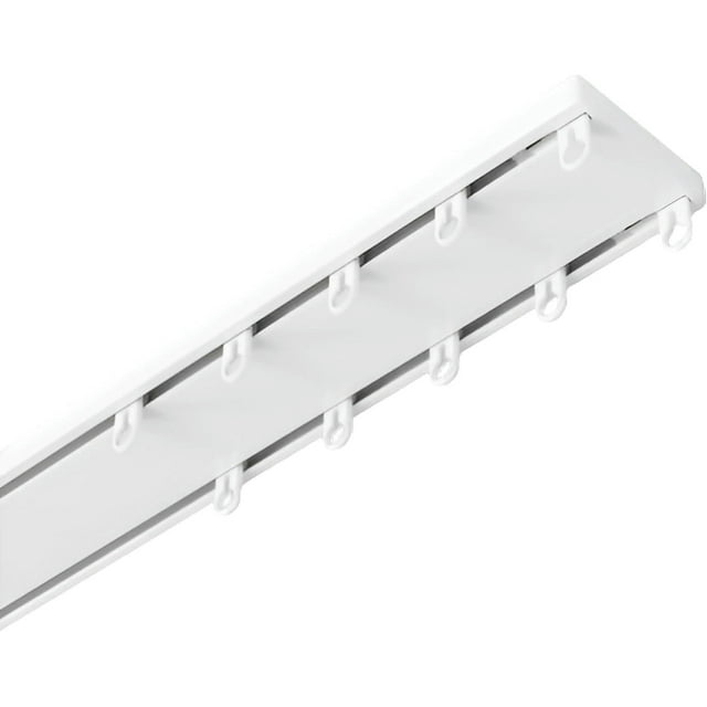 GXCZ Curtain Rods For Windows Double Row Ceiling Curtain Track (Ceiling ...